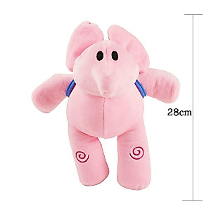 Bailey Pocoyo Plush 12" / 30cm Pocoyo & Elly 2pces Set Doll Stuffed Animals Figure Soft Anime Collection Toy