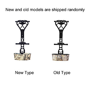 Folanda 6 Arrow Quiver, Portable and Lightweight Archery Arrow Holder, Archery Hunting Quiver for Compound Bows, Bow Quiver for Target Shooting Training, Easy to Install, Black