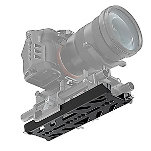 SmallRig 8'' Lightweight Dovetail Plate for ARRI with Maximum Load 20kg, Dovetail Plate with Safety Design for Attaching Kit, Baseplate, Cheese Plate or Vehicle- 3770