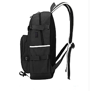 Rainbow Six Siege USB Charging Port Black Oxford Backpack Free R6 Keychain (#3)