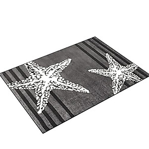 nuLOOM 3' x 5' Performance Indoor Area Rug, Non-Shed, Power Loomed High-Traffic Area Rug for Living Room, Bedroom, Home, Minnie Grey