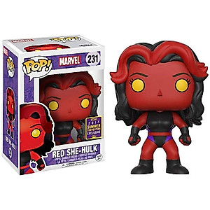 Funko Marvel Pop Vinyl Figure 231 Red She-Hulk SDCC Summer Convention Exclusives, 20370