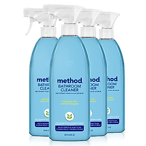 Method Bathroom Cleaner, Removes Mold + Mildew Stains, Eucalyptus Mint, 28 Fl Oz (Pack of 4)