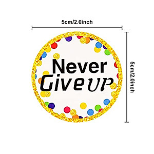 160 Pieces Confetti Positive Sayings Accents Confetti Accents Removable Confetti Stickers for School Classroom Bulletin Board Decoration Kids Room Decor (White)