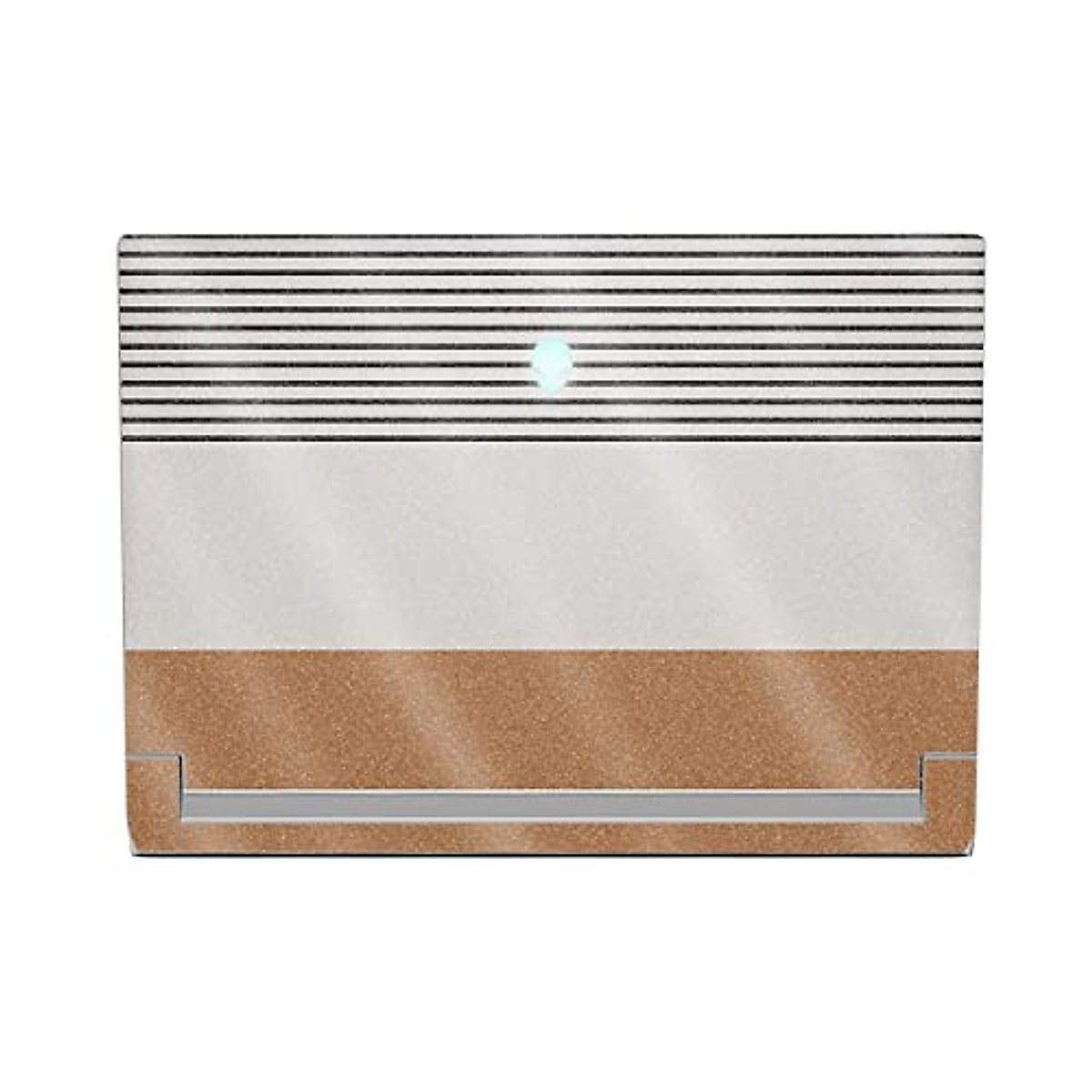 MightySkins Glossy Glitter Skin Compatible With Alienware X17 R2 (2022) Full Wrap Kit - Neutral Stripes | Protective Durable High-Gloss Glitter Finish | Easy To Apply & Change Styles | Made in the USA