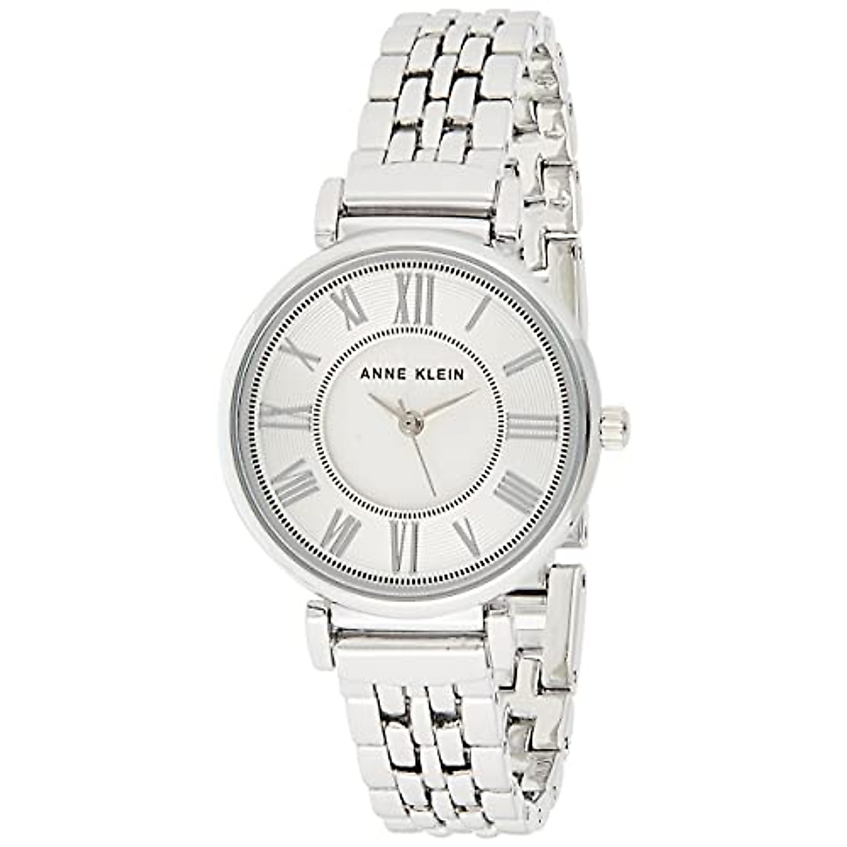 Anne Klein Women's AK/2159SVSV Silver-Tone Bracelet Watch