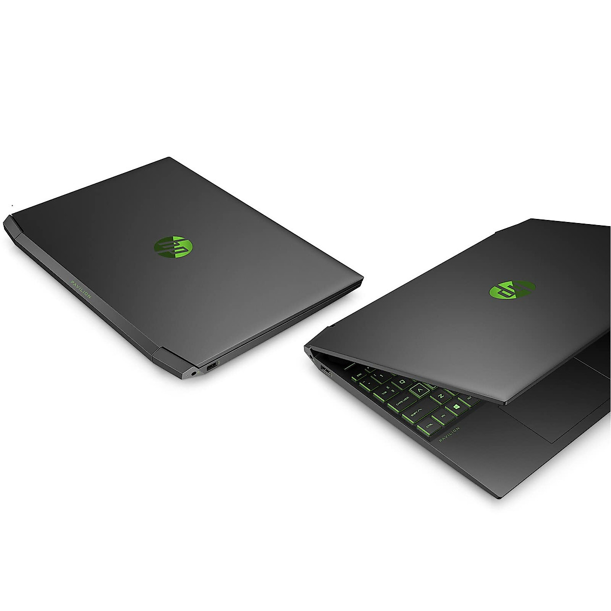 HP Pavilion 15z 15.6" 144Hz FHD IPS Gaming Laptop (AMD Ryzen 5 5600H 6-Core, 16GB RAM, 1TB HDD, GTX 1650 4GB, Green Backlit KYB, WiFi 6, BT 5.2, RJ-45, Win 11 Home) w/Hub