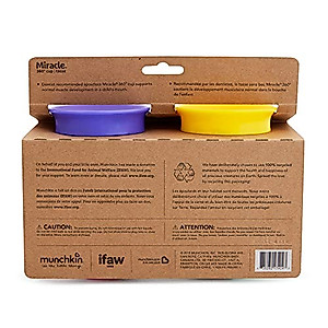 Munchkin® Miracle® 360 WildLove Sippy Cup, 9 Oz, 2 Pack, Bee/Lemur