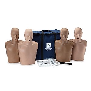 Prestan Professional Adult Diversity Kit CPR Training Manikin 4-Pack (with CPR Monitor) by Prestan Products