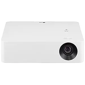 LG PF610P 120” Full HD (1920 x 1080) LED Portable Smart Home Theater CineBeam Projector, 1000 ANSI Lumen, Video, Disney+, YouTube, Apple TV and Wireless Mirroring with MiraCast