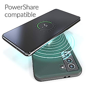 Crave Slim Guard for Galaxy S21+ Case, Shockproof Case for Samsung Galaxy S21 Plus, S21+ 5G (6.7 inch) - Forest Green