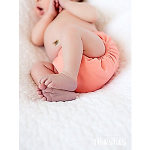 Thirsties Newborn All in One Reusable Cloth Diaper, Snap Closure, Stargazer (5-14 lbs)