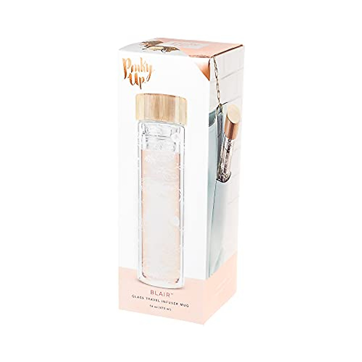 Pinky Up Blair Travel Mugs, 16 oz, Garden