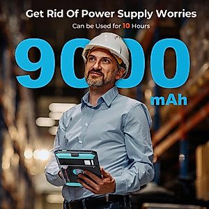 MUNBYN Android Barcode Scanner 082Pro, Android 12 Barcode Scanner, Equipped with Honeywell HS7 Barcode Scanner, and Rugged Tablet Scanner, Android 13 6GB+128GB Industrial Tablet