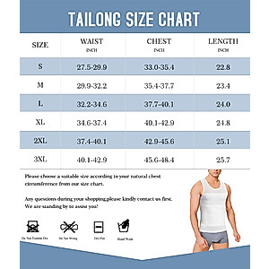 Men Body Shaper Slimming Vest Tight Tank Top Compression Shirt Tummy Control Underwear Moobs Binder (White, L)