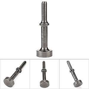 Pneumatic Air Hammer Bit, Extended Smoothing Hammer Bit, Special Alloy Steel Pneumatic Drifts for Metals Wood(100mm)