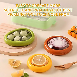 Silicone Fruit Storage Container Vegetable Food Storage Containers Set for Fridge Onion Storage Container, Avocado Keeper, Tomato Saver Container, and Lemon Holder Box 4PCS