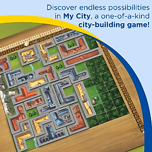 Thames & Kosmos My City | Family – Friendly | Legacy Board Game | Kosmos Games | 2 to 4 Players | Ages 10 and Up | Award Winning Designer Reiner Knizia , Blue
