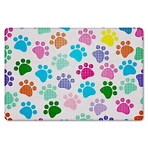 Anti-Fatigue Kitchen Mat- Dog Paw Print Durable Soft All-Purpose Doormat Standing Mat Bathroom Rugs, Stain Resistant and Comfort- 18" x 30"
