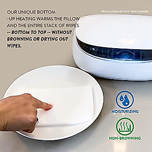Prince Lionheart Ever-Fresh Wipe Warmer Replacement Pillows for Ultimate Baby Wipe Warmer That Keeps Baby Wipes Warmer Fresh, Prevents Discoloration or Drying Out Of Baby Wipes - 2 Pack