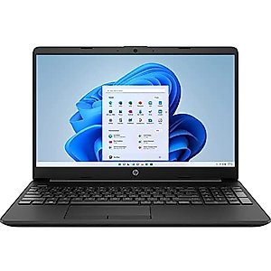 HP Pavilion 15 FHD High Performance Laptop in Black Intel Celeron up to 2.8GHz 4GB RAM 128GB SSD Windows 11 (15-DW100-Renewed)