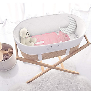 FAVOMOTO 2pcs Baby Stroller Liner Seat Pad Summer Cooling Mat Cushion for Stroller Car Seat High Chair Pushchair Infant Carriage Cushion Washable