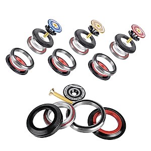 Socobeta Headsets 42 52mm Aluminium Alloy Road Headset Bearing Suitable for Standard Straight and Tapered Mountain Forks
