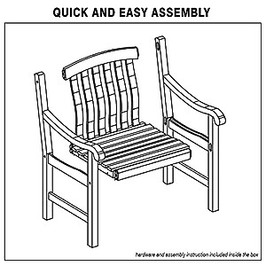 Cambridge Casual 120330-TW-XX-XX-XX Arie Dining Armchair, Natural Teak