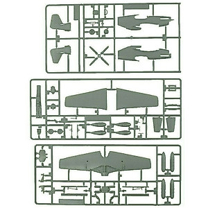 Premium Hobbies P-51B & Bf109 G-6 "European Theater" 1:72 Plastic Model Airplane Kit Twin Pack 138V