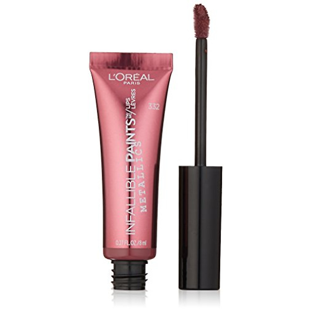 L'Oréal Paris Infallible PAINTS/LIPS Metallic, Galactic Foil, 0.27 fl. oz.