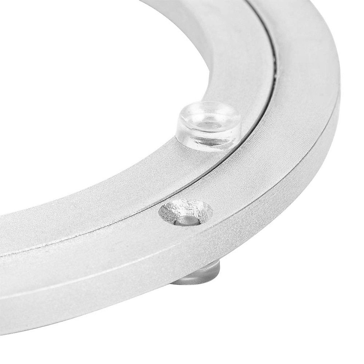 Round Display Base, Aluminum Alloy Rotating Base, Rotating Display Base, Anti-rust Non-slip for Furniture 8 inches Strong Load-bearing Cabinet