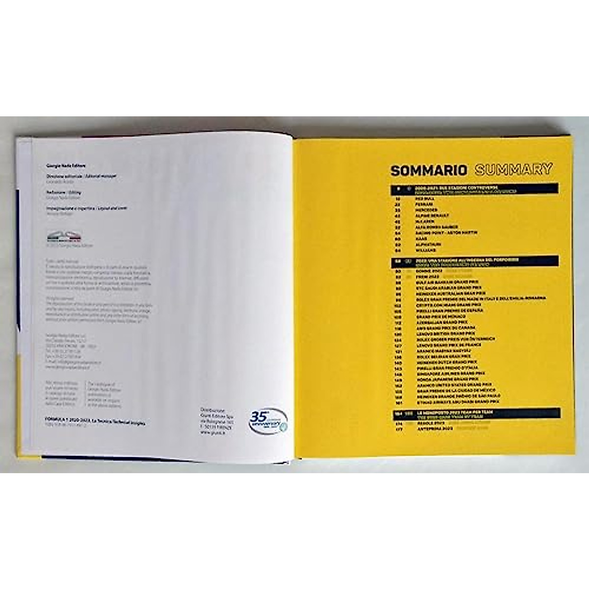 FORMULA 1 2020/2022: LA TECNICA / TECHNICAL INSIGHTS Anteprima/Preview 2023 (Formula 1 Yearbook) (Multilingual Edition)