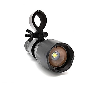 ABLEBRO Gun Scopes Airsoft Rifles Mount Helmet Camera Durable Quick Release Flashlight Mount for Long Gun Rifle High Profile Holder Torch Barrel Clamp Flexible fit for 12-40 mm Tube Scope Riser Mount