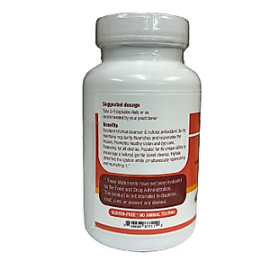 Vadik Herbs Triphala (Trifala) Powder Organic 100 Veg Capsules Immune System Support Supplements