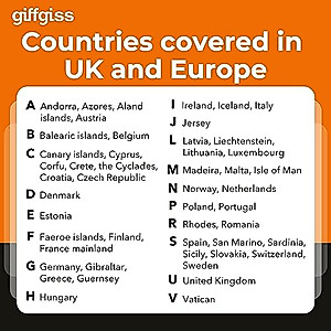 Orange Europe Prepaid SIM Card - 20GB in 4G/LTE, Unlimited Calls and Texts in Europe, 120Mins + 1000 SMS from Europe to Worldwide, NO Activation, Valid for 14 Days, Supported Hotspot