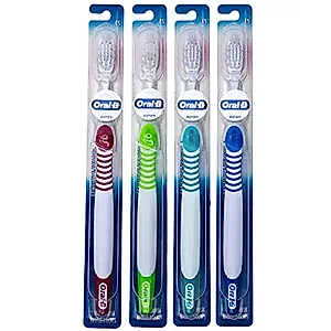 Oral-B Complete Sensitive Toothbrush, 35 Extra Soft - Pack of 4