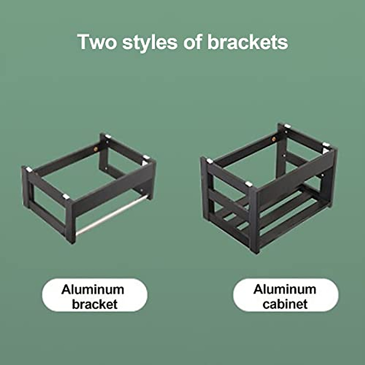 Commercial Restaurant Kitchen Sink 1 Compartment Stainless Steel Sink Wall Mounted Sink With Faucet Combo And Strainer For Restaurant,Laundry Room,Backyard,Kitchen,Garage (Color : Bracket2, Size : 5