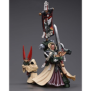 Pipigirl JoyToy 40K Genuine License 1:18 Action Figure, Dark Angels Supreme Grand Master Azrael, 4.96 inch Collectible Action Figures Kits (Supreme Grand Master Azrael)