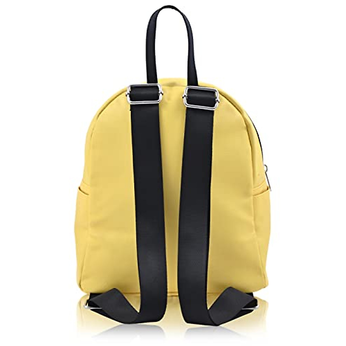 SpongeBob SquarePants Nickelodeon Leather Backpack - Girls, Boys, Teens, Adults - Officially Licensed Spongebob 10 Inch Allover Faux Leather Mini Backpack