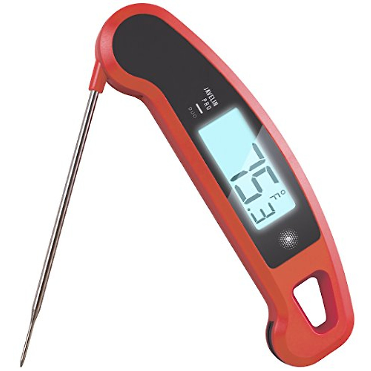 Lavatools Javelin PRO Duo Ambidextrous Backlit Professional Digital Instant Read Meat Thermometer for Kitchen, Food Cooking, Grill, BBQ, Smoker, Candy, Home Brewing, Coffee, and Oil Deep Frying