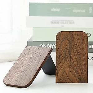 Book Ends for Shelves Small Bookends Bookshelf Anti-Mobile Desktop Bookend Student Books Finishing Racks Office Living Room Desktop Decoration Book Ends Office Book Stand