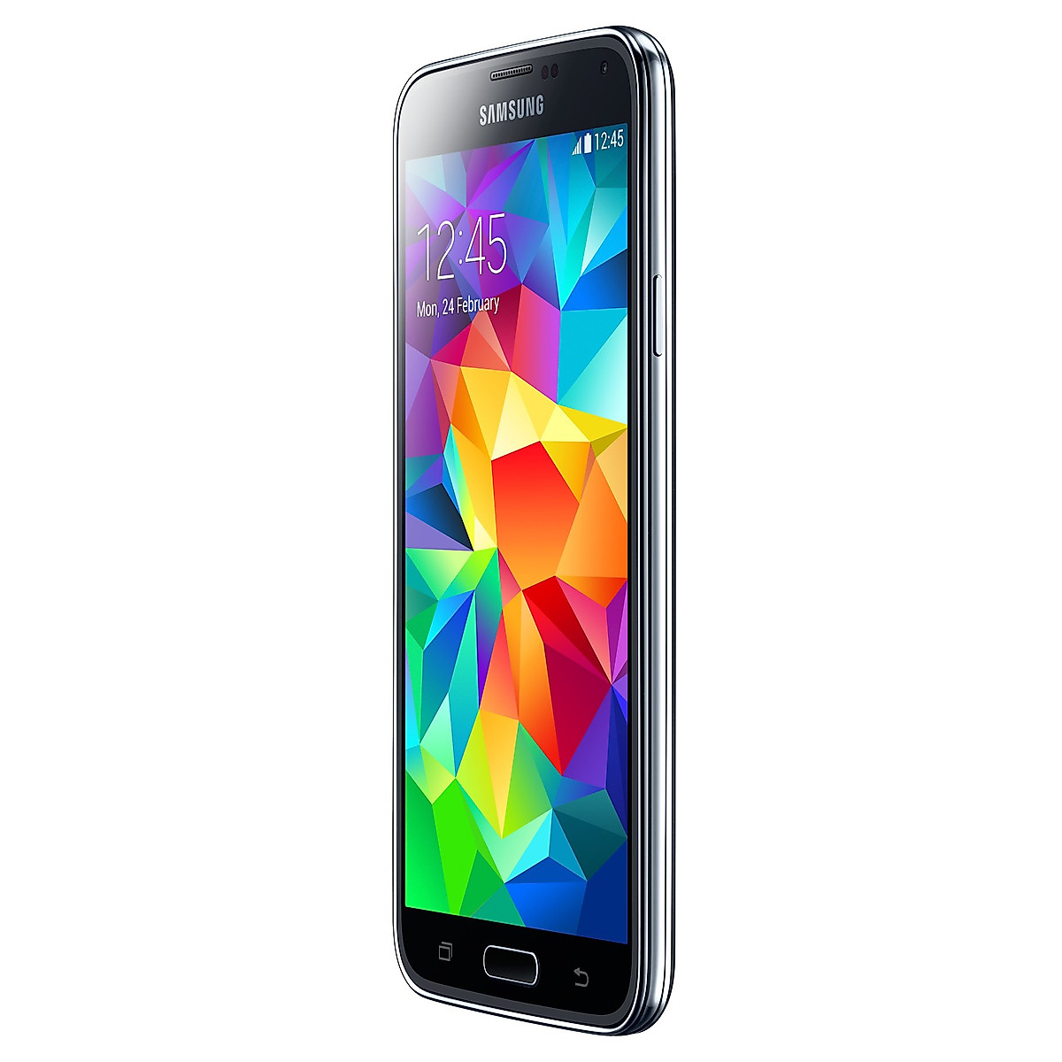 Samsung Galaxy S5 G900FD DUOS 4G LTE 16GB Unlocked GSM Dual-SIM Quad-Core Smartphone - Retail Packaging - Black