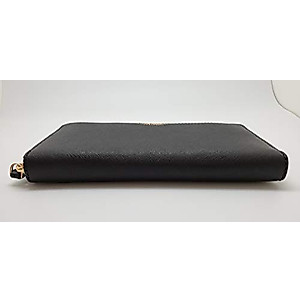Kate Spade New York Cameron Saffiano Leather Zip Around Large Continental Wallet Black 2019