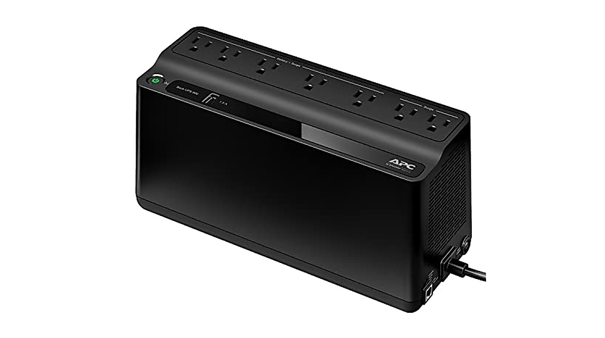 APC 600VA UPS Battery Backup & Surge Protector