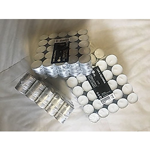 Ikea Glimma Unscented Tealights, White, 100 Count 500.979.95