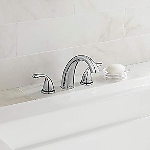 Glacier Bay Builders 2-Handle Deck-Mount Roman Tub Faucet in Polished Chrome