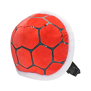 Ofoxouq Cute Turtle Backpack Tortoise Shell Bag Cosplay Costume Party Backpack Red