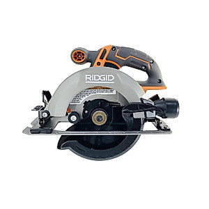 RIDGID 18V Cordless 6-1/2 in. Circular Saw Kit with (1) 4.0 Ah Battery and Charger