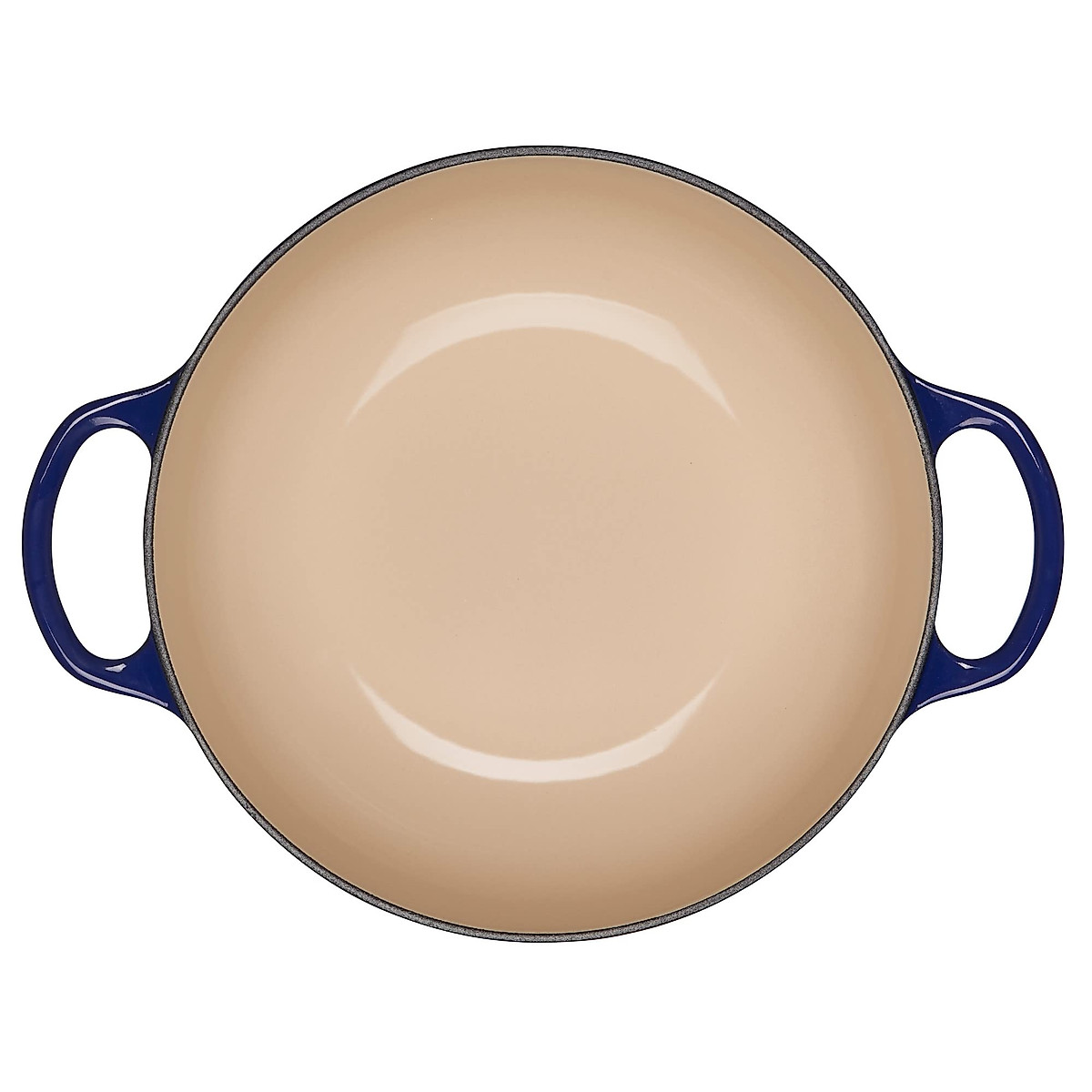 Le Creuset Eiffel Tower Collection Enameled Cast Iron Signature Cocotte with Lid, 2.5 qt., Indigo