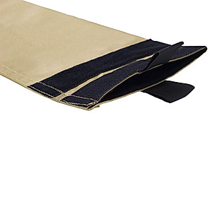 Ultra Fitness Workout Exercise Sandbag - Heavy Duty Sand-Bag for Functional Strength Training, Dynamic Load Exercises, WODs, General Fitness and Military Conditioning (Large 50-125lbs, Tan)